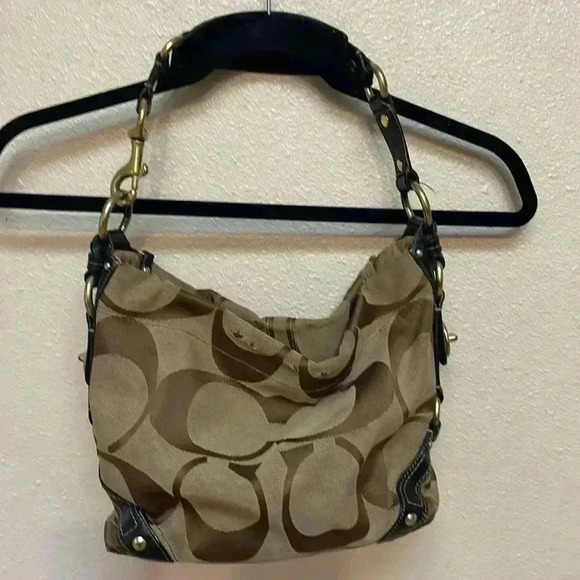Coach | Bags | Coach Logo Handbag | Poshmark